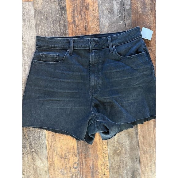 PAIGE | Shorts | Womens Paige Allure Denim Shorts Black Size 32 | Poshmark